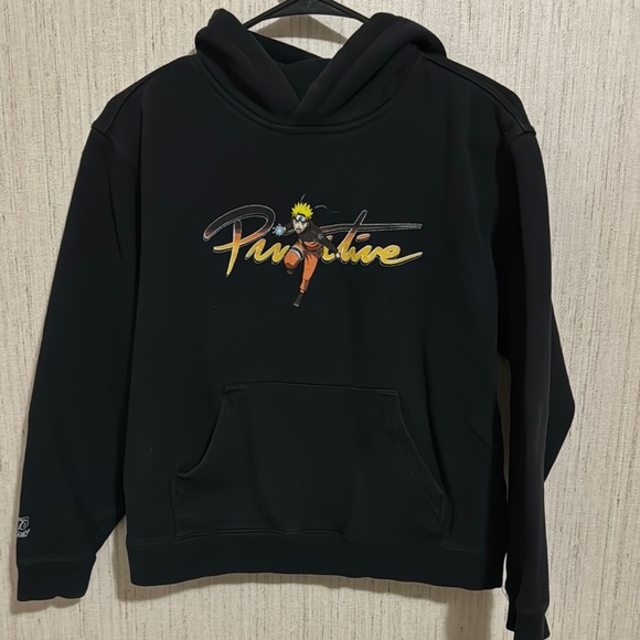 Shirts & Tops | Naruto Shippuden Primitive Brand Black Anime Hoodie ...